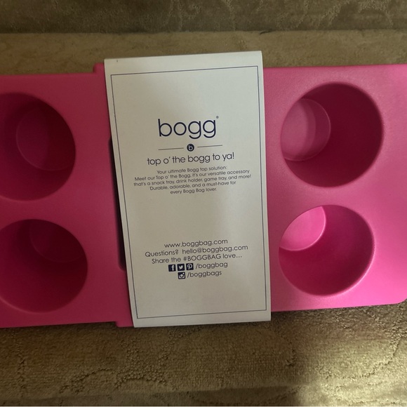 BOGG BAG | Accessories | Nwt Hot Pink Bogg Bag Topper | Poshmark